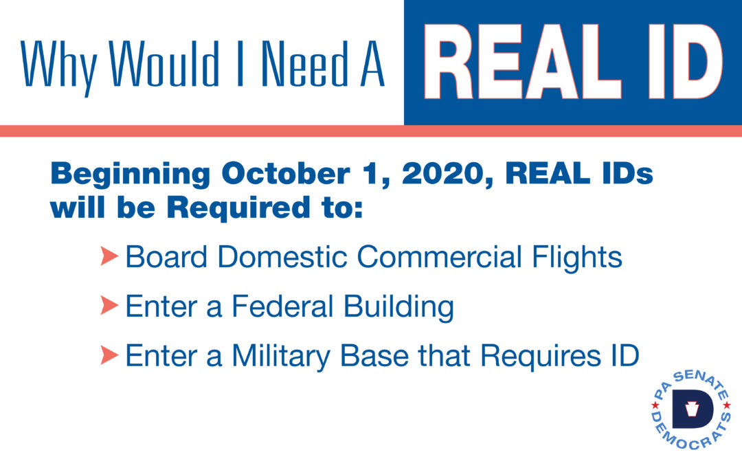 REAL ID - Pennsylvania Senate Democrats