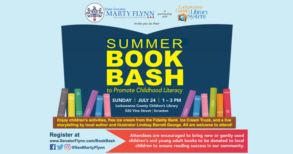 Senator Flynn to Host Book Bash Event on Sunday - Pennsylvania Senate ...