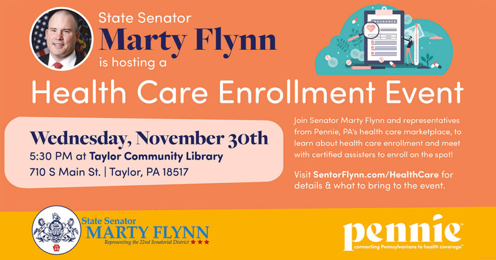 Senator Flynn to Host Health Care Enrollment Event Wednesday ...