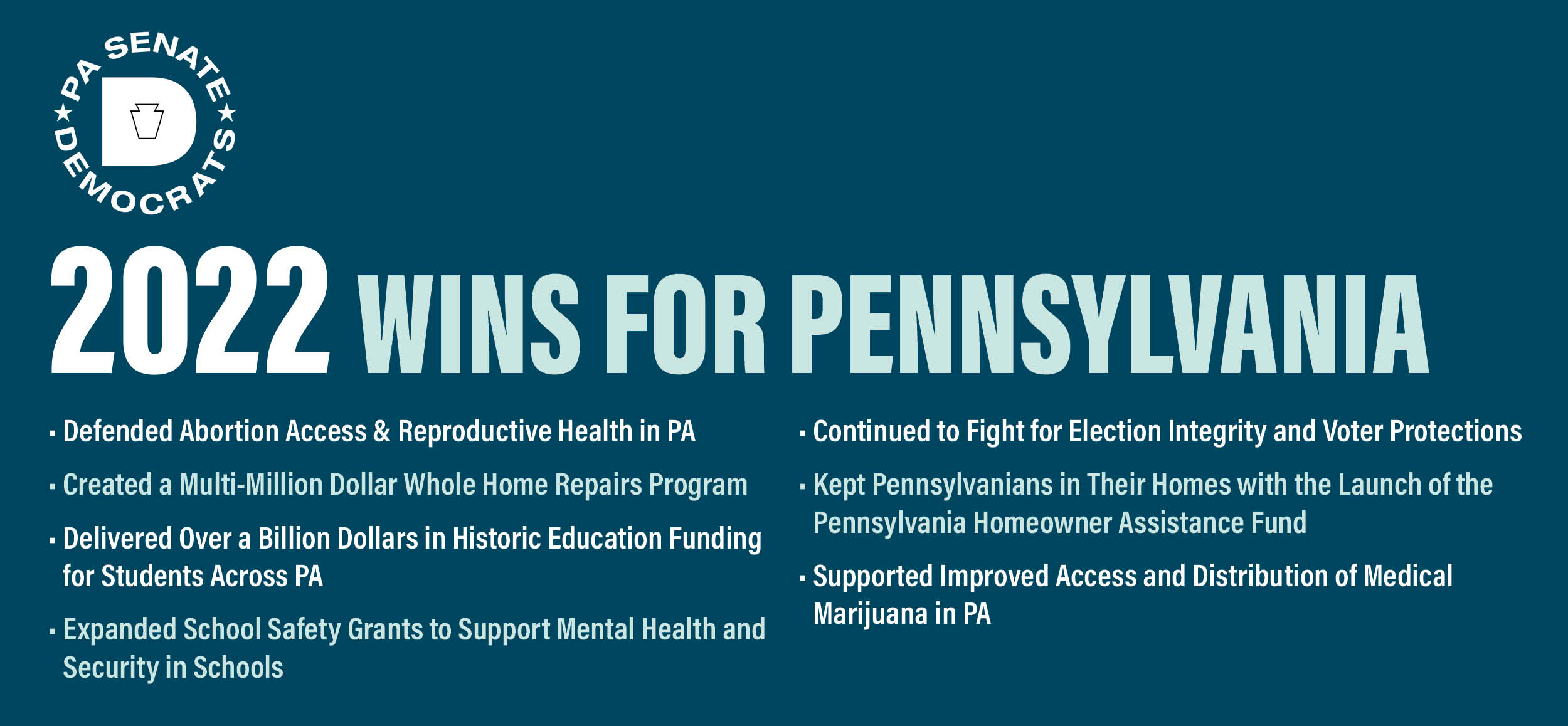 Pennsylvania Senate Democrats | Fighting for the Families of Pennsylvania