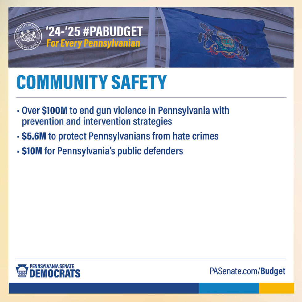 2024-25 State Budget - Pennsylvania Senate Democrats