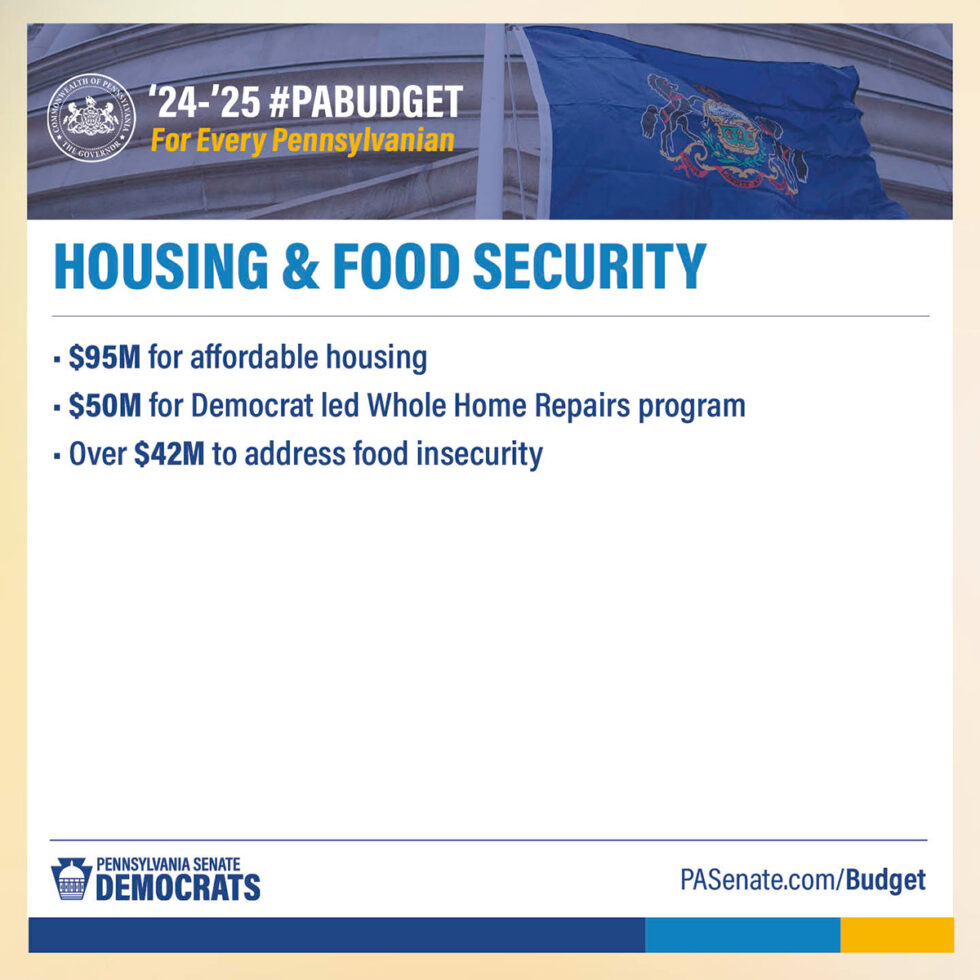 2024-25 State Budget - Pennsylvania Senate Democrats