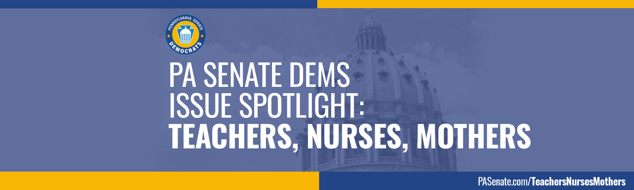 PA Senate Dems on Teachers, Nurses, Mothers - Pennsylvania Senate Democrats