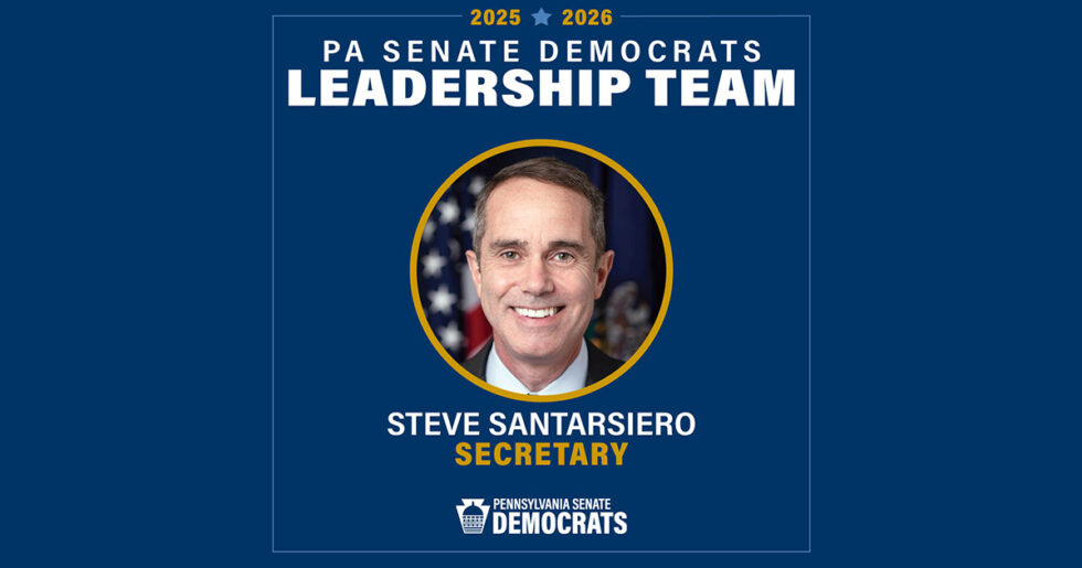 Senator Santarsiero Elected to Senate Democratic Leadership Team ...